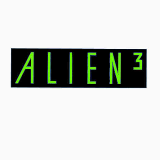 👽 5x ALIEN Saga Logo Display by MANIACMANCAVE3D・ STL File for 3D ...