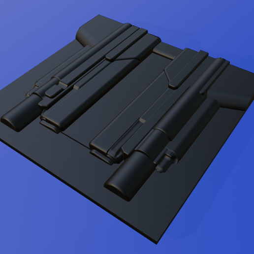 🔫 Glock G22 + Surefire X400 Ultra Split Mold vacuum.・ STL File for 3D ...