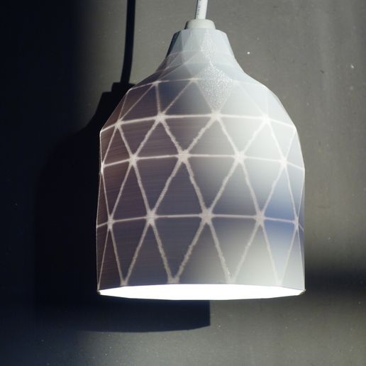 STL file wireframe lamp 🔦 ・3D print model to download・Cults