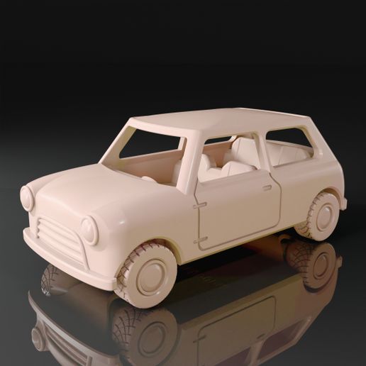 STL file Mini Cooper 1965 Print-in-Place 👾 ・3D printer design to ...