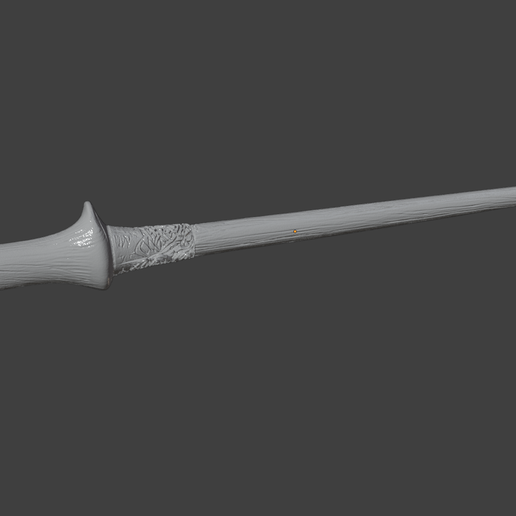 👴 Old Dragon Bone Magic Wand・ STL File for 3D printing・Cults