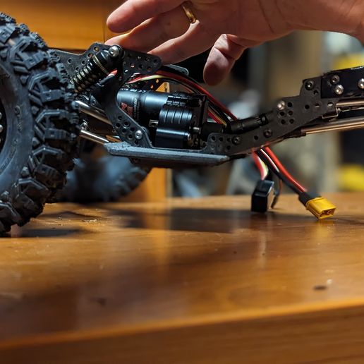 👽 Zenith LCG Chassis 1/10 RC Crawler・ STL File for 3D printing and CNC ...