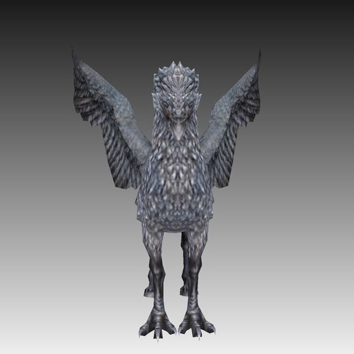 OBJ file Buckbeak | Harry Potter 🪄🧙‍♀️🐈‍⬛ ・Model to download and 3D ...