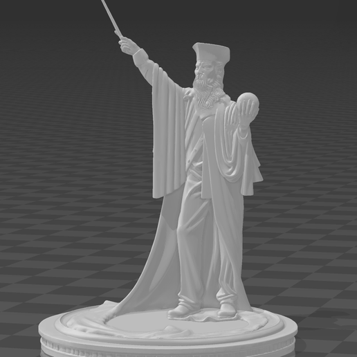 🪄 Minister of Magic Statue・ STL File for 3D printing・Cults