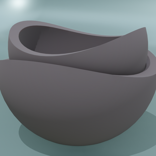 STL file Nested sphere pot 🪴 ・Design to download and 3D print・Cults