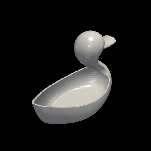 🦆 Cute Duck Planter - Adorable Desk Organizer・ STL File for 3D printing ...