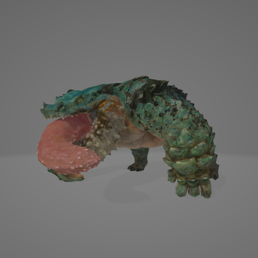 👹 MONSTER HUNTER CHATACABRA・ STL File for 3D printing・Cults
