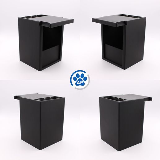 📦 MTG Commander Deck Box with Magnetic Lid & Commander Display・Free STL ...