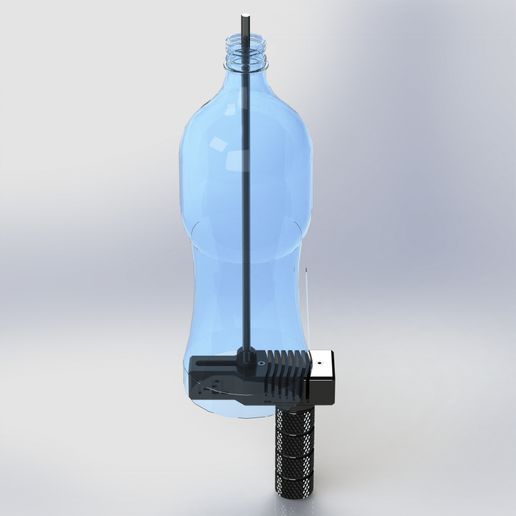 🍾 Plastic (PET) bottle cutter with handle・ STL File for 3D printing・Cults