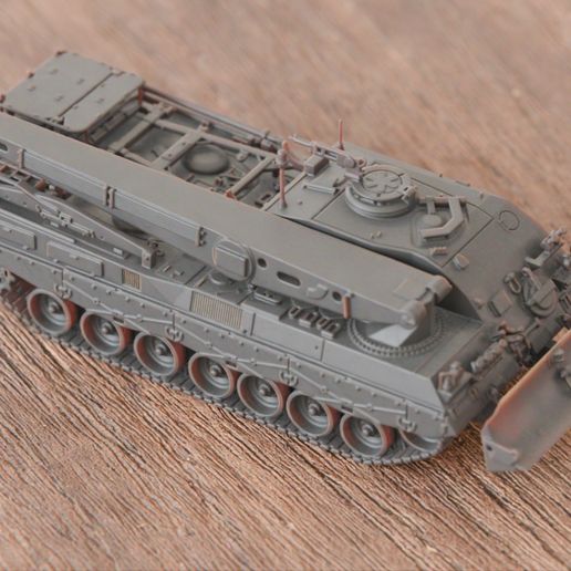 🪖 Bergepanzer 3 Büffel armoured recovery vehicle・ STL File for 3D ...