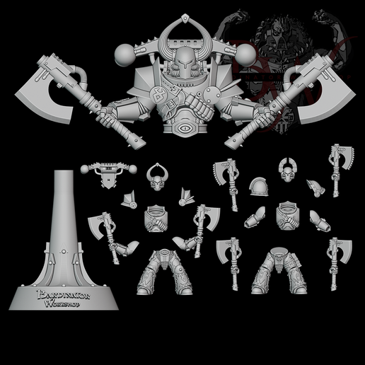 🦸 Slambros, the twins・ 3D File for 3D printing・Cults