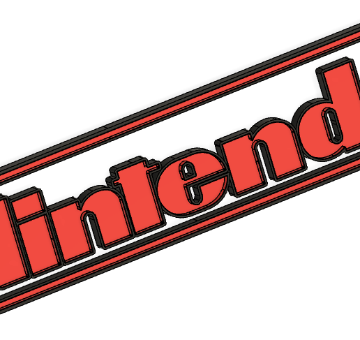 👽 Nintendo RGB Sign・Fichier STL pour ・Cults
