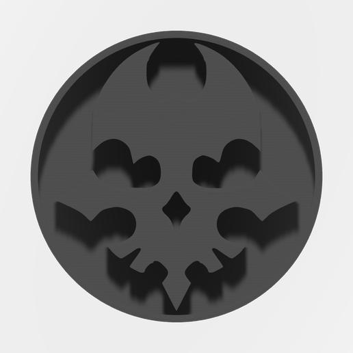 STL file Player Pin TWEWY Token-Emblem-Badge-Keychain-Earring-Pin ...