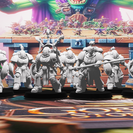 arquivo STL Blademaster Guard marine - modelos de ventiladores Ragathol ...