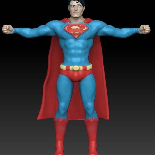 🦸‍♂️ Superman・ STL File for 3D printing・Cults