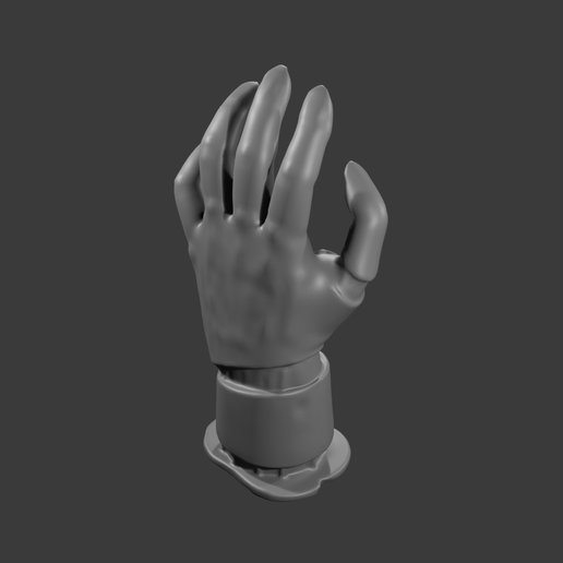 Cybernetic Hand・Free STL File for 3D printing・Cults