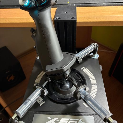 🚁 Logitech-X56-Joystick-Flightsim-Heli-Control-Addon-3D-Print-Kit・ STL ...
