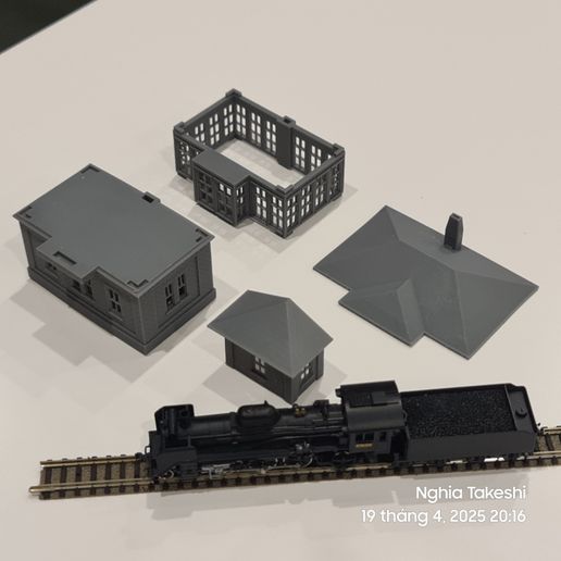 📦 Hunt Tower, Huntingdon, PA (N-scale, 1/160)・ 3D File for 3D printing ...