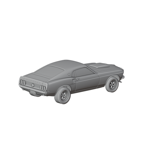 🚙 Ford Mustang Boss 1969 Superstock・Free STL File for 3D printing・Cults