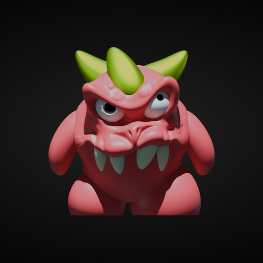 👹 Mini Monsters - 5 Pack・ STL File for 3D printing・Cults