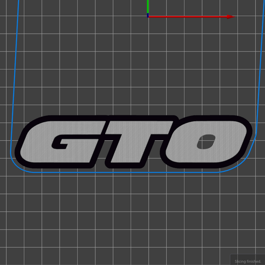 🚗 VW Volkswagen GTO logo badge emblem・ STL File for 3D printing・Cults