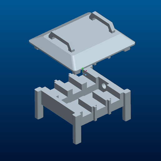 🚧 1/14 Power distributor for JST connector・ STL File for 3D printing・Cults