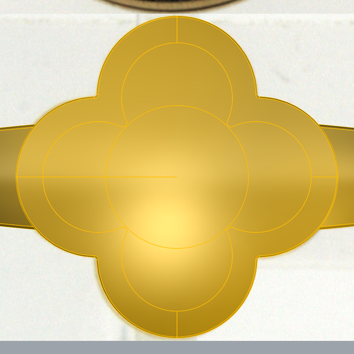 ☘️ Four-Leaf Clover Statement Ring 3D print・Free 3D File for 3D ...