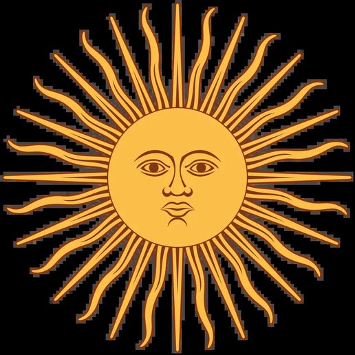 ☀️ SUN OF MAY・Archivo STL Gratis para Impresión 3D・Cults