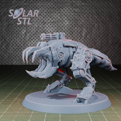 STL file Ork MECHA SQUIG 🎩 ・3D print object to download・Cults