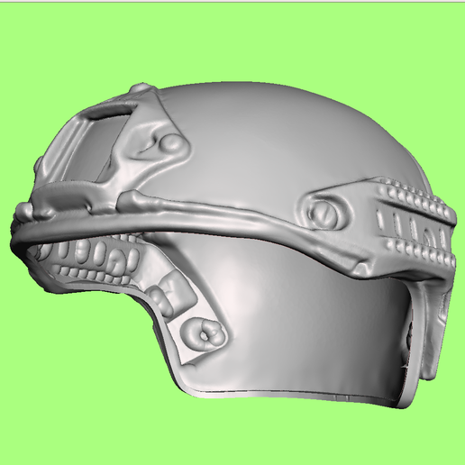 🔮 Future Assault Shell Technology (FAST) Helmet・ STL File for 3D ...