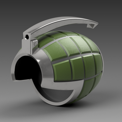 🎨 Katsuki Bakugo grenade props MHA・ STL File for ・Cults