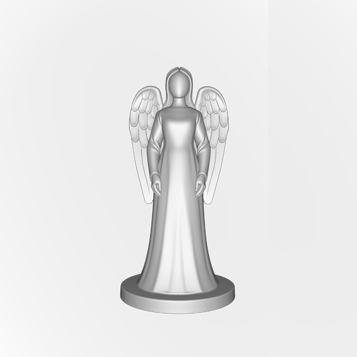 👼 Gracious Elongated Angel Statue – 3D Printable STL・ STL File for 3D ...