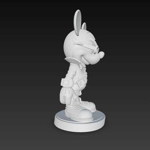 🐁 Mickey Mouse urbano imprimible en 3D・Archivo STL para Impresión 3D・Cults