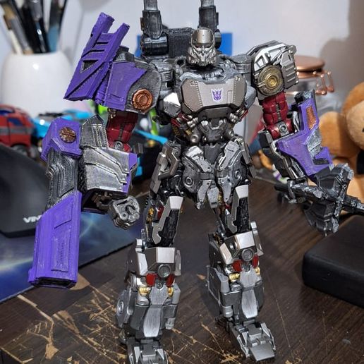 🤖 Gladiator Megatron ss109・ STL File for 3D printing・Cults
