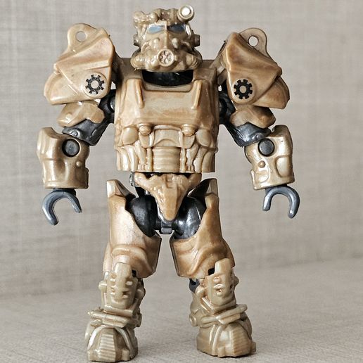 🦸 Fallout Armor T-60 Mega Construx Megabloks・ STL File for 3D printing ...