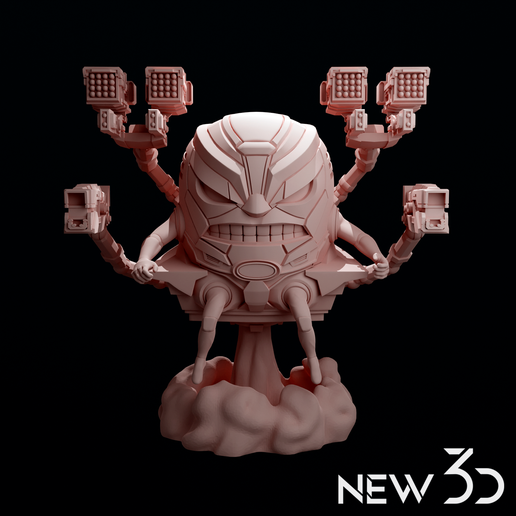 🐜 MODOK 3D model ant man and the wasp・ STL File for ・Cults