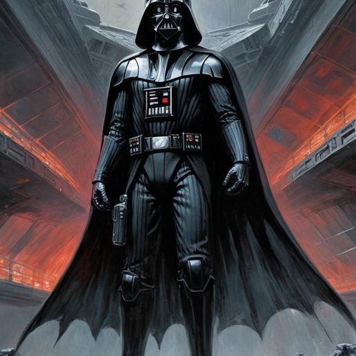 👾 Darth Vader Poster・ STL File for 3D printing and CNC machining ...