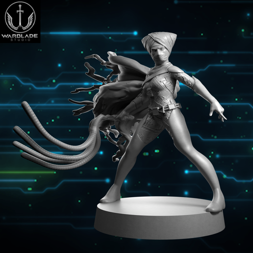 ⭐ star wars legion lumiya presupported included・ STL File for 3D ...