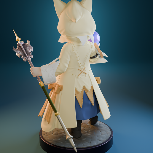 👾 Krile - Final Fantasy XIV・ 3D File for 3D printing・Cults