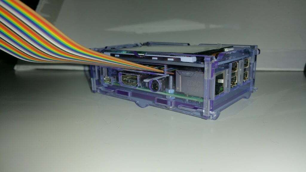 Free 3D file Raspberry Pi Stackable case for Screen・Object to download ...