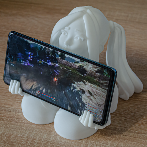 🫦 Sexy phone holder・ STL File for 3D printing・Cults