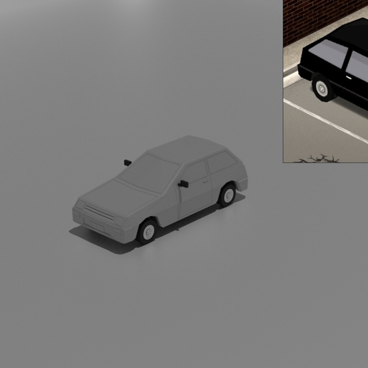 🎯 Chevalier Dart - Veículo do jogo Project Zomboid・Arquivo 3D para ...