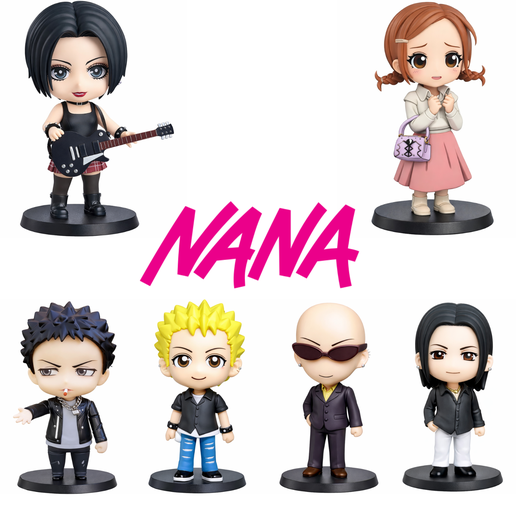 🎲 NANA CHIBI COLLECTION X6・ STL File for 3D printing・Cults