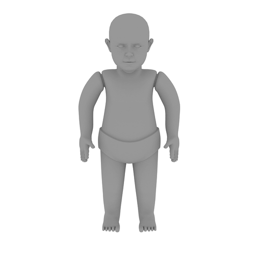 3D file Baby Doll 👶 ・3D printing idea to download・Cults