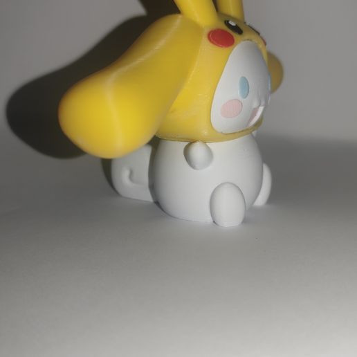3D file Cinnamoroll pikachu 🐉 ・3D printer model to download・Cults