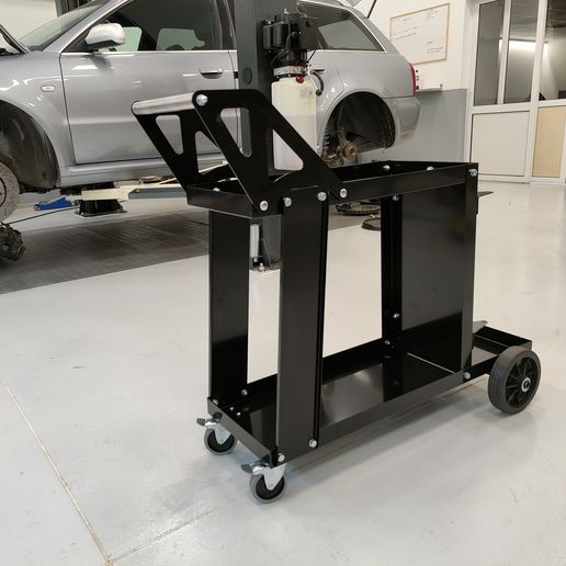 🧞‍♂️ Welding machine trolley・ DXF File for CNC machining - Laser ...
