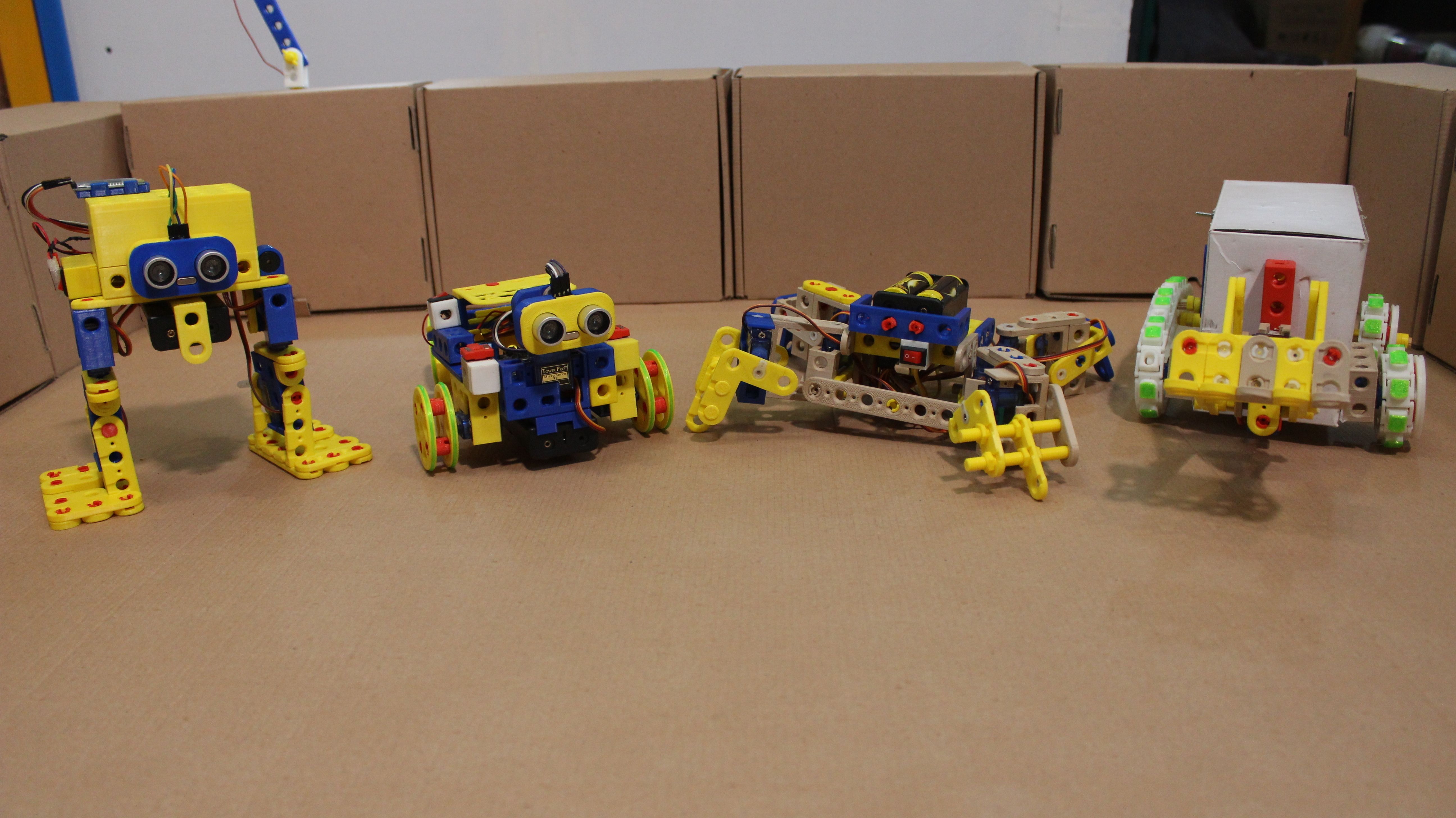 Télécharger le fichier STL gratuit Robot intelligent Ottodiy modulaire ...