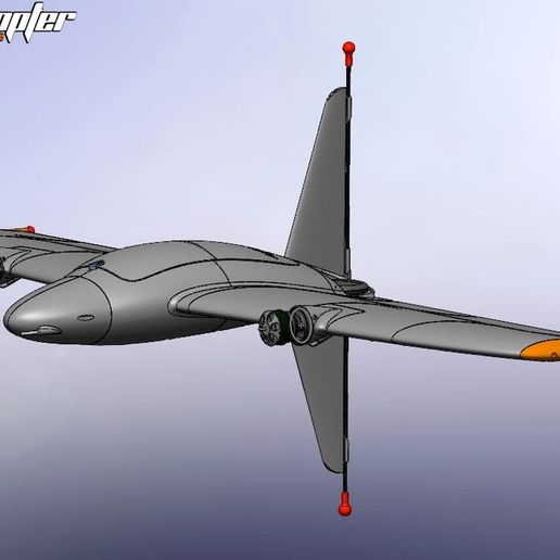 🛩️ eXplora Tailsitter VTOL Drone・Free 3D File for ・Cults