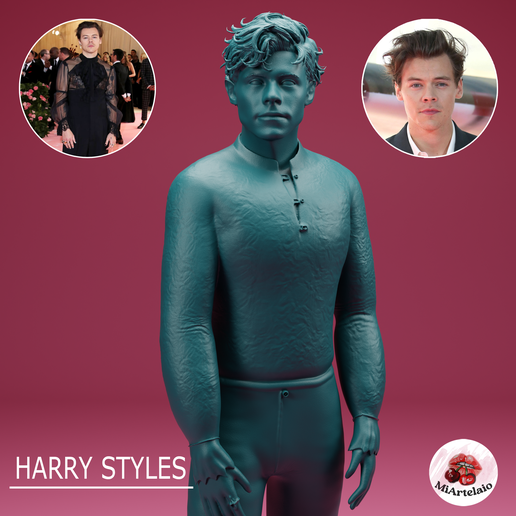 🧑‍🎤 Harry Styles 3D Figure - Full Body STL Model for Printing・ STL File ...