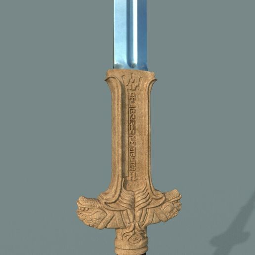🗡️ Conan the barbarian Sword・ OBJ File for ・Cults